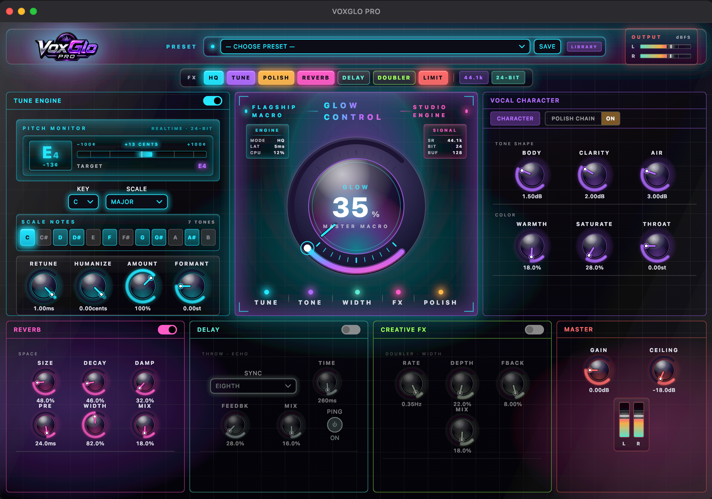 VoxGlo Pro – Vocal Tuning & FX Plugin for AutoTune-Style Vocals — VST ...